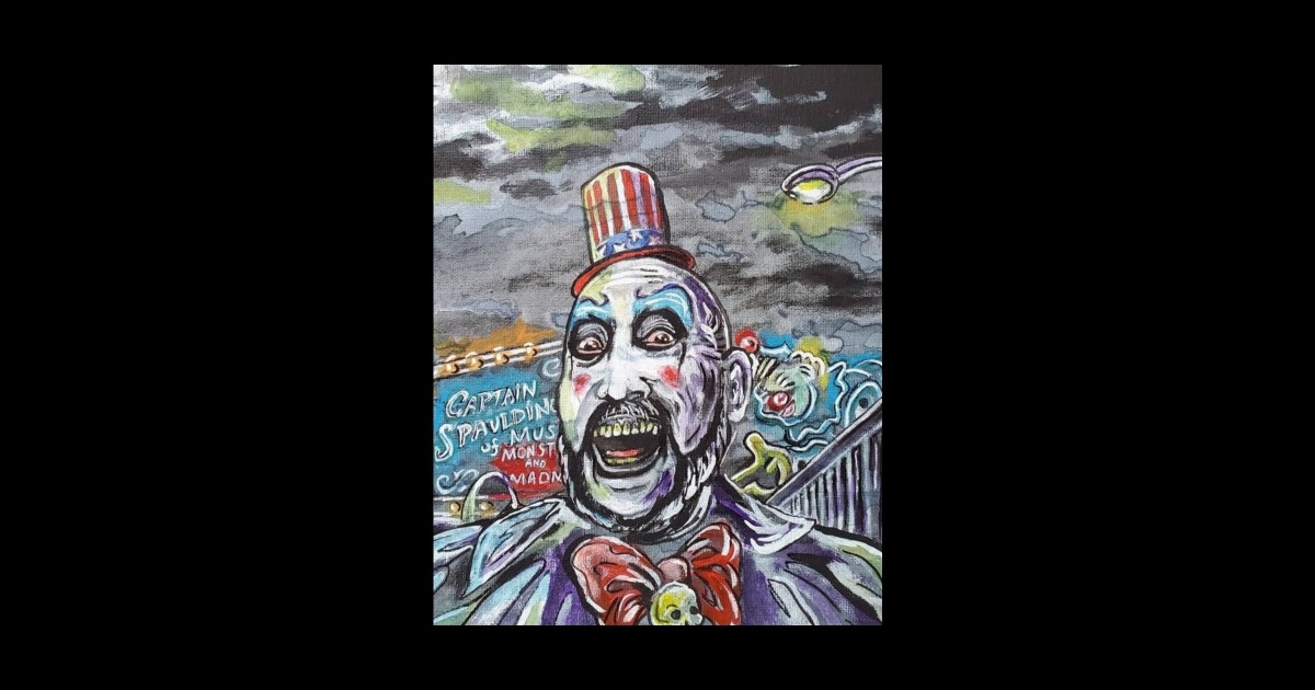 Captain Spaulding - Captain Spaulding - Sticker | TeePublic