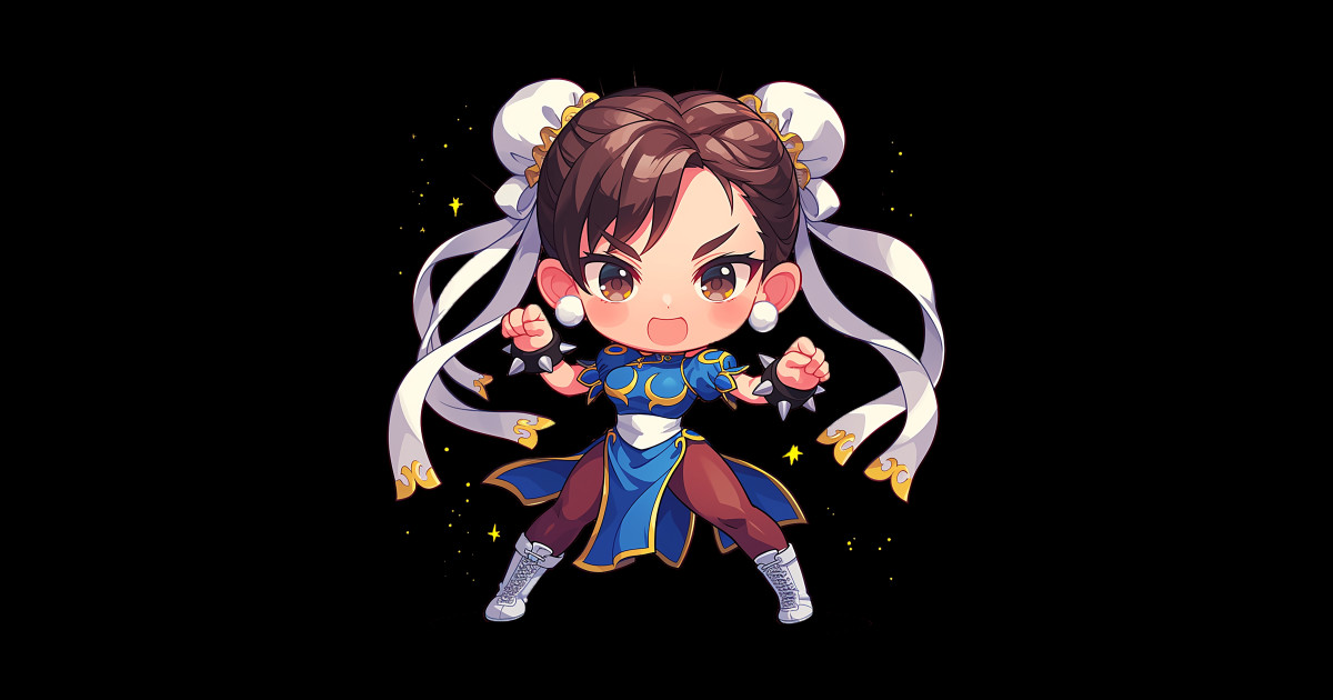 chun li - Chun Li - Sticker | TeePublic