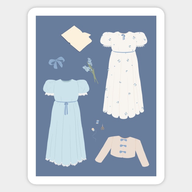 Wendy's Outfits - Clothes - Sticker | TeePublic