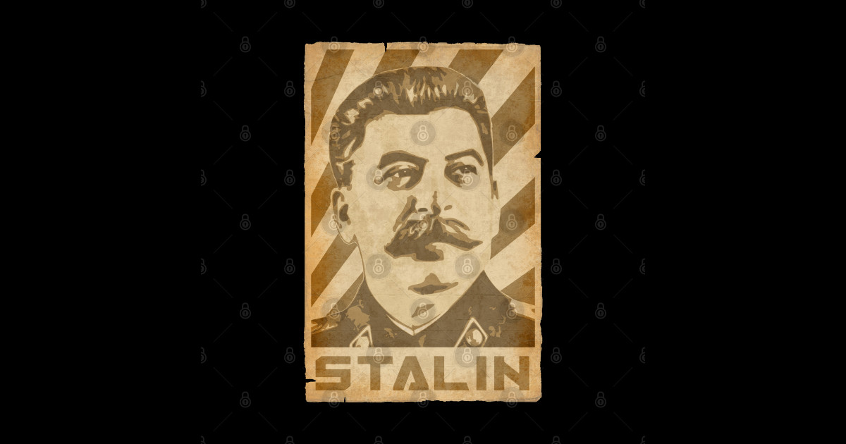 Joseph Stalin Propaganda Poster - Joseph - Sticker | TeePublic