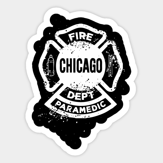 chicago fire merch - Chicago Fire - Sticker | TeePublic