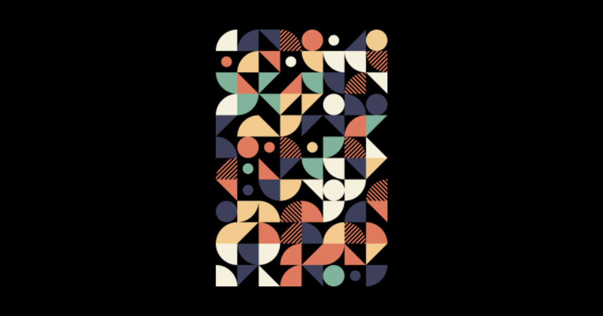 Colourful Geometric Animated Pattern - Colourful Geometric Circle ...