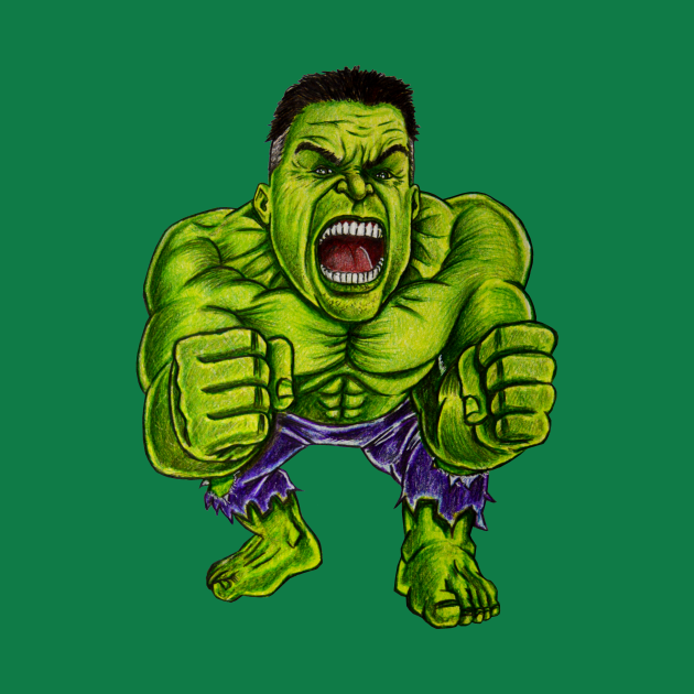 Hulk Smash - Avengers - T-Shirt | TeePublic