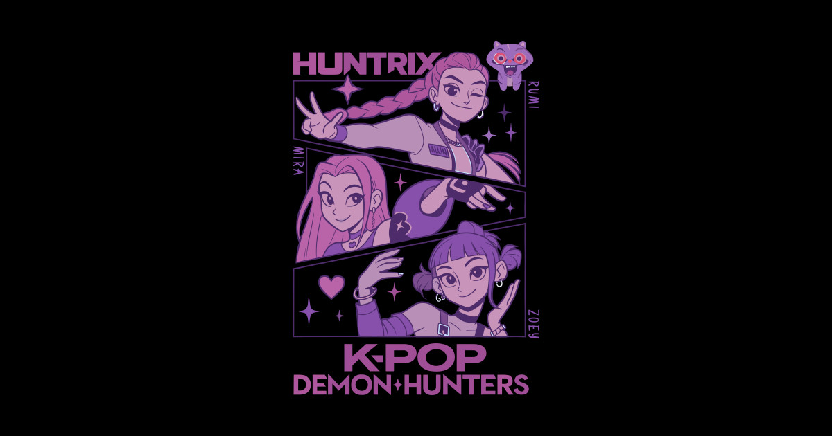 Kpop-Huntrix-Demon-Hunters-Saja-Boys-Fans - Huntrix - Hat | TeePublic