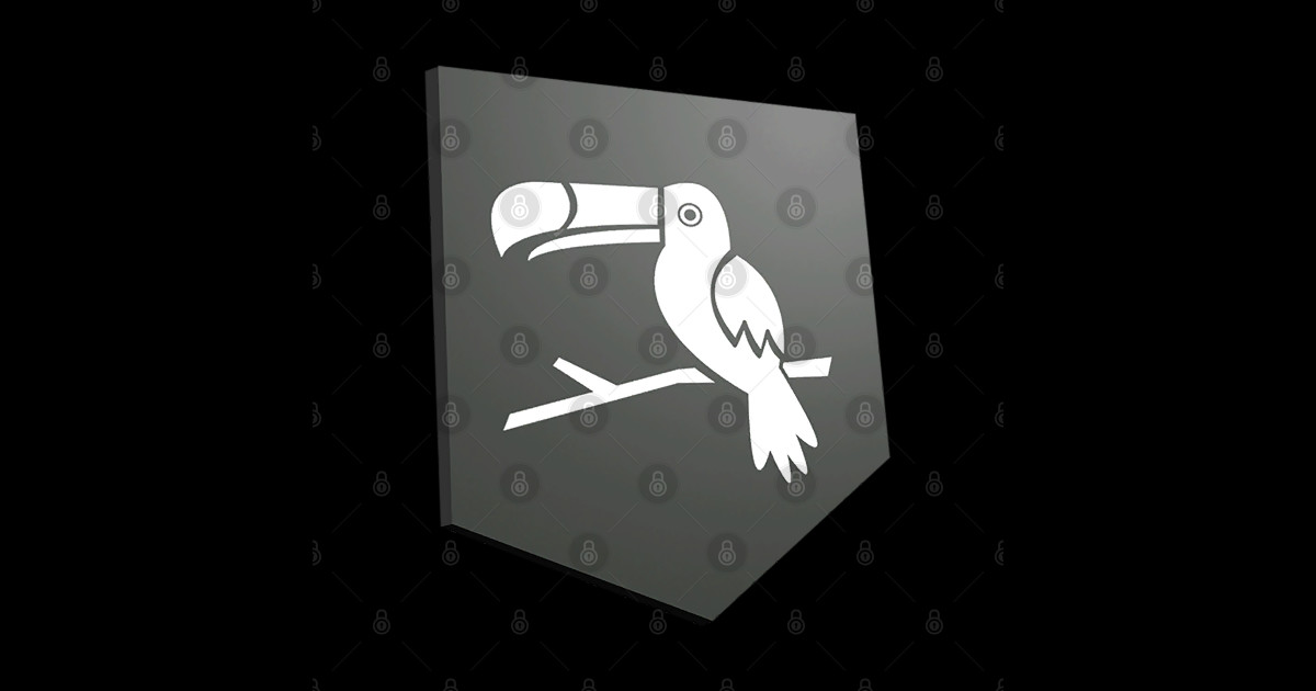 Toucan Banner - Toucan Banner - Sticker | TeePublic