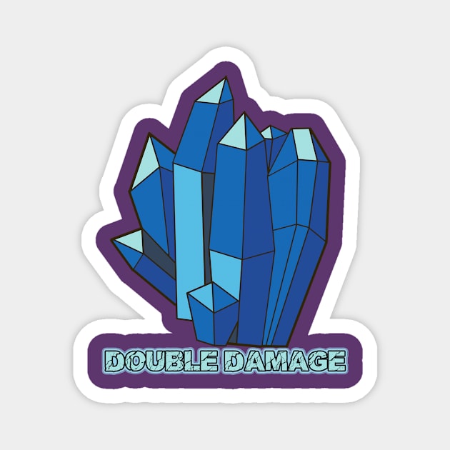 Double Damage Rune from Dota 2 - Double Damage Rune - Magnet | TeePublic