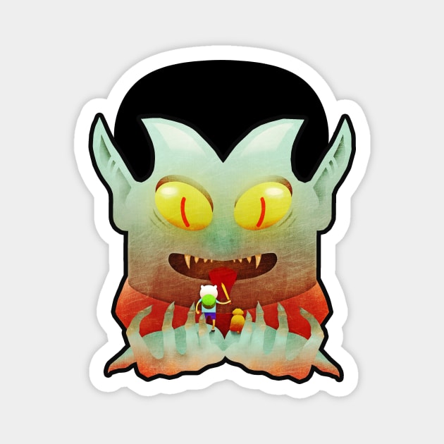 Adventure Time with Hunson Abadeer - Adventure Time - Magnet | TeePublic