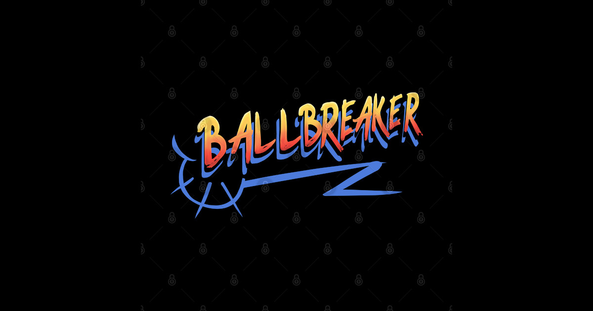 Ballbreaker Logo - The Bear - Posters and Art Prints | TeePublic
