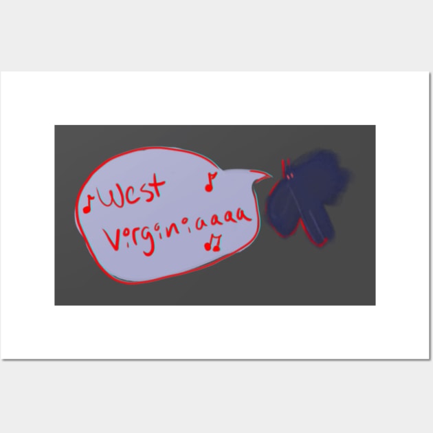 mothman singin his lil heart out (no background) - Mothman - Posters ...