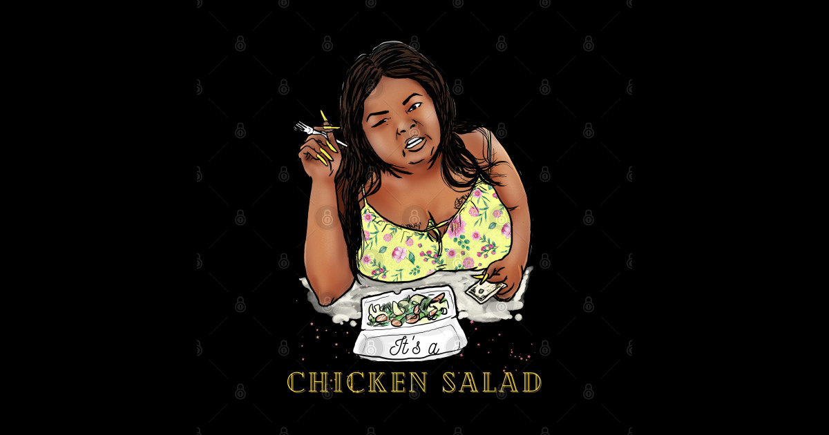its a chicken salad - Its A Chicken Salad - Sticker | TeePublic