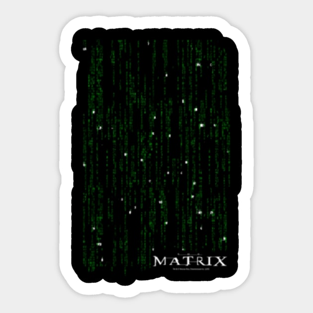 The Matrix Coding Drop - The Matrix Coding Drop - Sticker | TeePublic