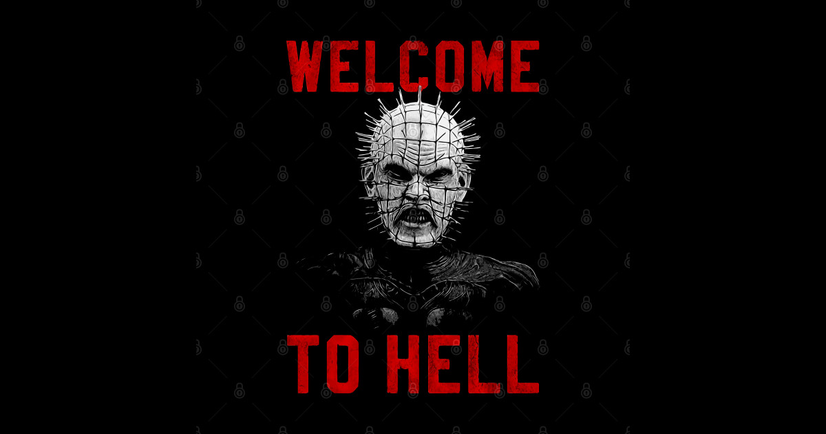 Welcome To Hell - Hellraiser - Sticker | TeePublic