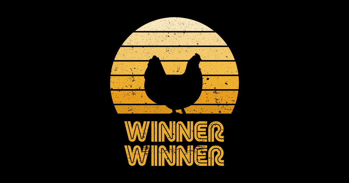 Retro Winner Winner - Pubg - Sticker | TeePublic