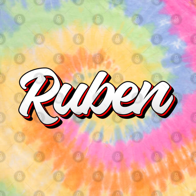 Ruben name - cool 70s retro font - Ruben Name Cool 70s Retro Font - T ...