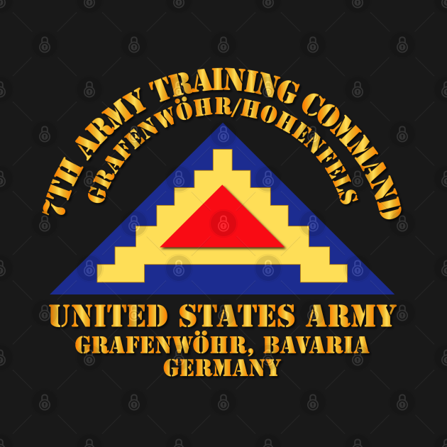 7th Army Traning Command - GE - 7th Army Traning Command Ge - T-Shirt ...