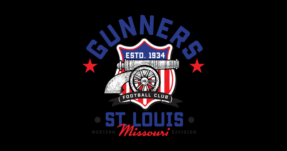 St. Louis Gunners - Football - Sticker | TeePublic