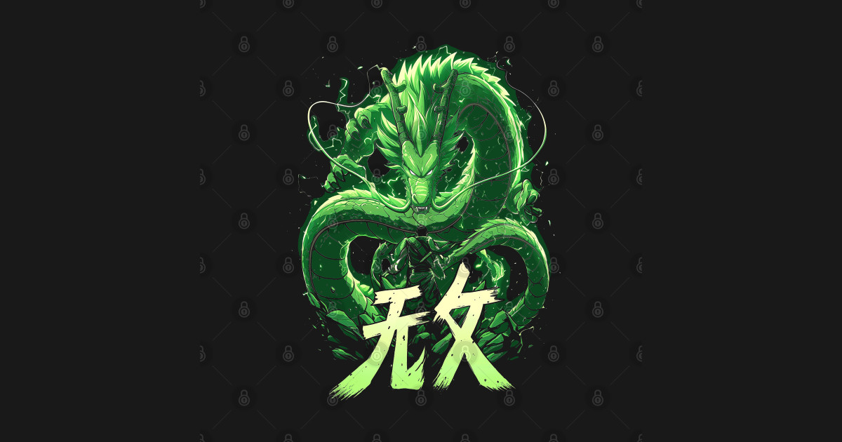 Shenron Dragon from Dragon Ball Z - Shenron - T-Shirt | TeePublic