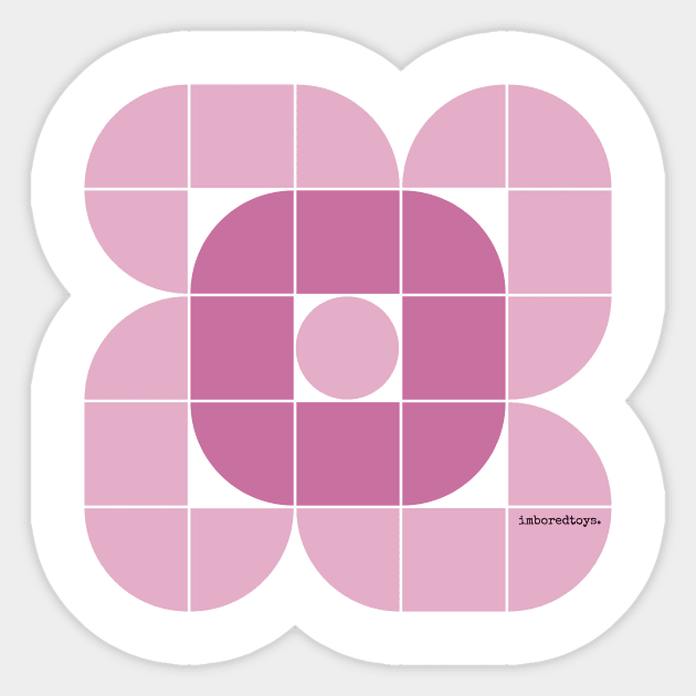 Definitely a Flower (Crest) - Flower - Sticker | TeePublic