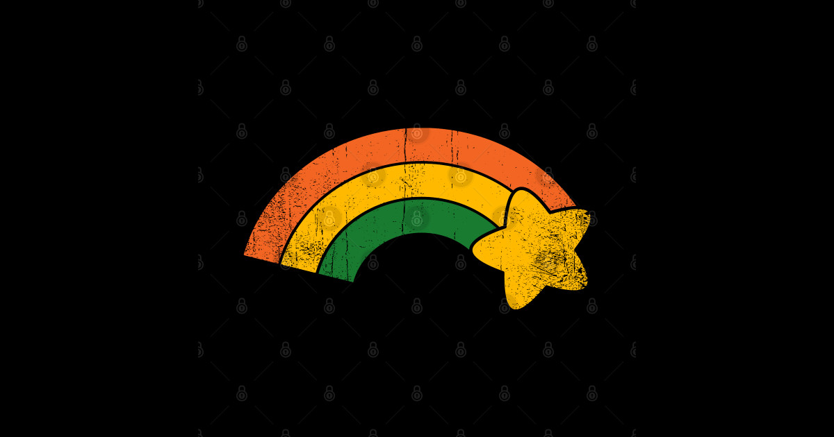 Old Rainbow - Rainbow - Sticker | TeePublic