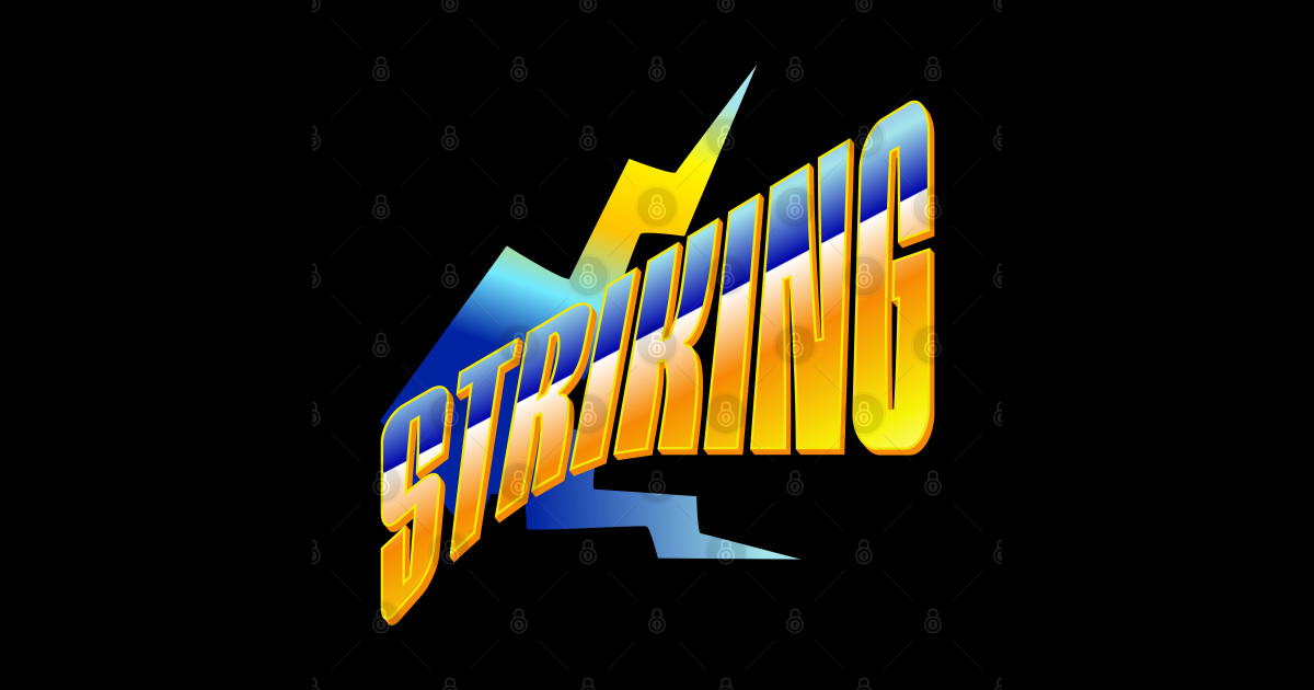 STRIKING - Self Confidence - Sticker | TeePublic