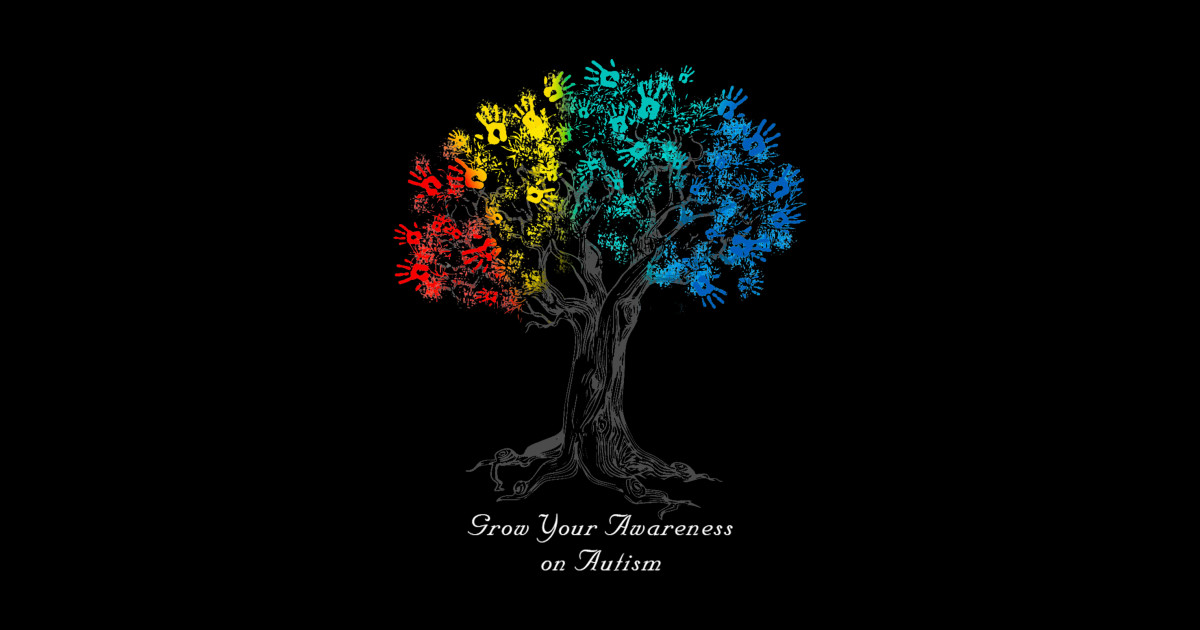 trees for autism - Autism Awareness - Sticker | TeePublic