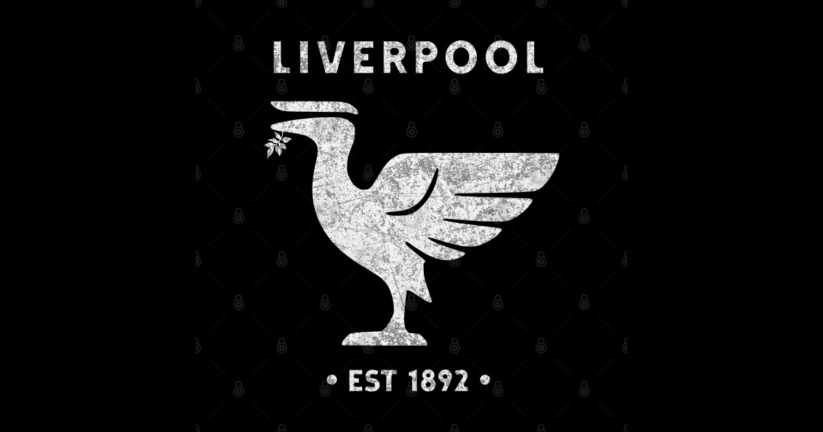 Liverpool Liverbird Retro Vintage BIG - Liverpool - Sticker | TeePublic