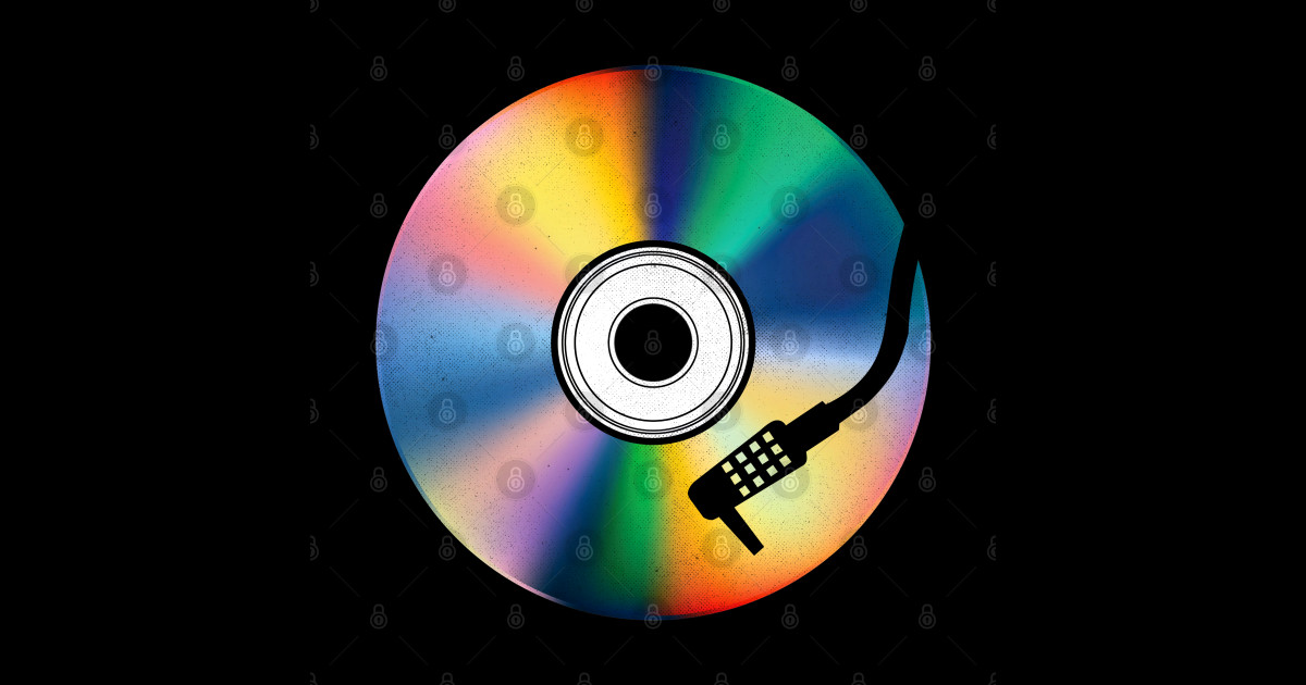 Music disc - Music - Sticker | TeePublic