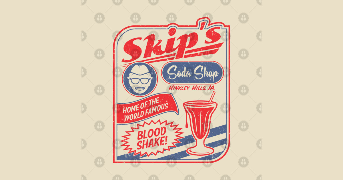 Skip's Soda Shop - The Burbs - T-Shirt | TeePublic