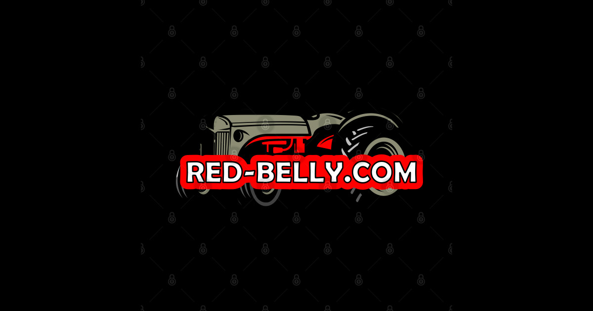 Red Belly Official Logo - Tractor - Sticker | TeePublic