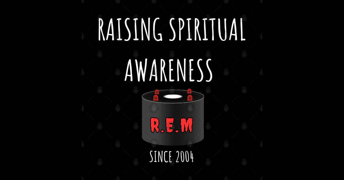 Funny REM Pod, Raising Spiritual awareness Tee - Rem - Sticker | TeePublic