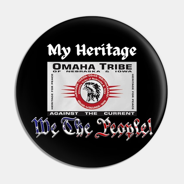 Omaha nation Tribe Flag my heritage we the people - Omaha Tribe - Pin ...