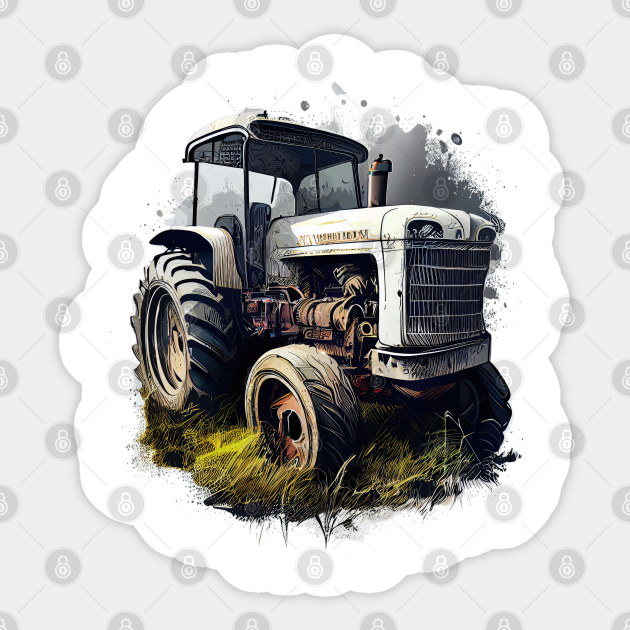 Tractor - Tractor - Sticker | TeePublic