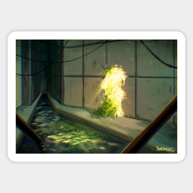 Spooky Liminal Pool Rooms - Liminal Space - Sticker | TeePublic