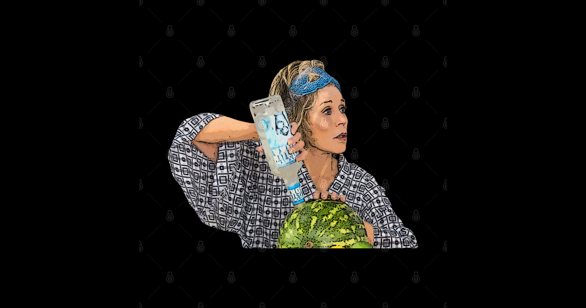 Grace Hanson Cooking Watermelon and Vodka - Grace And Frankie - Sticker ...