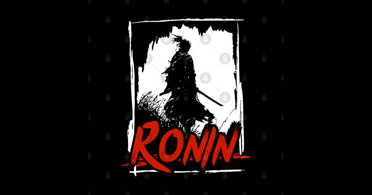 Ronin Wanderer - Ronin - Sticker | TeePublic