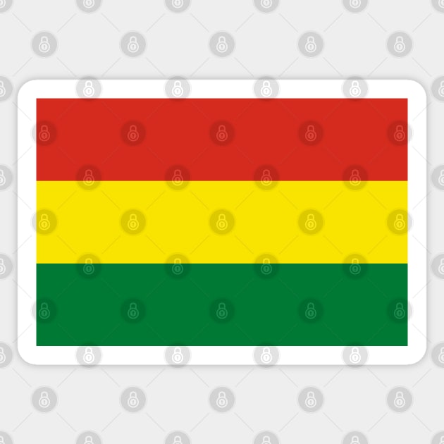 Flag of Bolivia - Bolivia Flag - Sticker | TeePublic