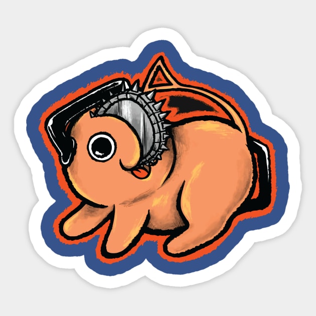 The Pochi king - The Pochi King Merch - Sticker | TeePublic