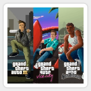 Gta Gta V Grand Theft Auto Gta 5 Stickers for Sale | TeePublic
