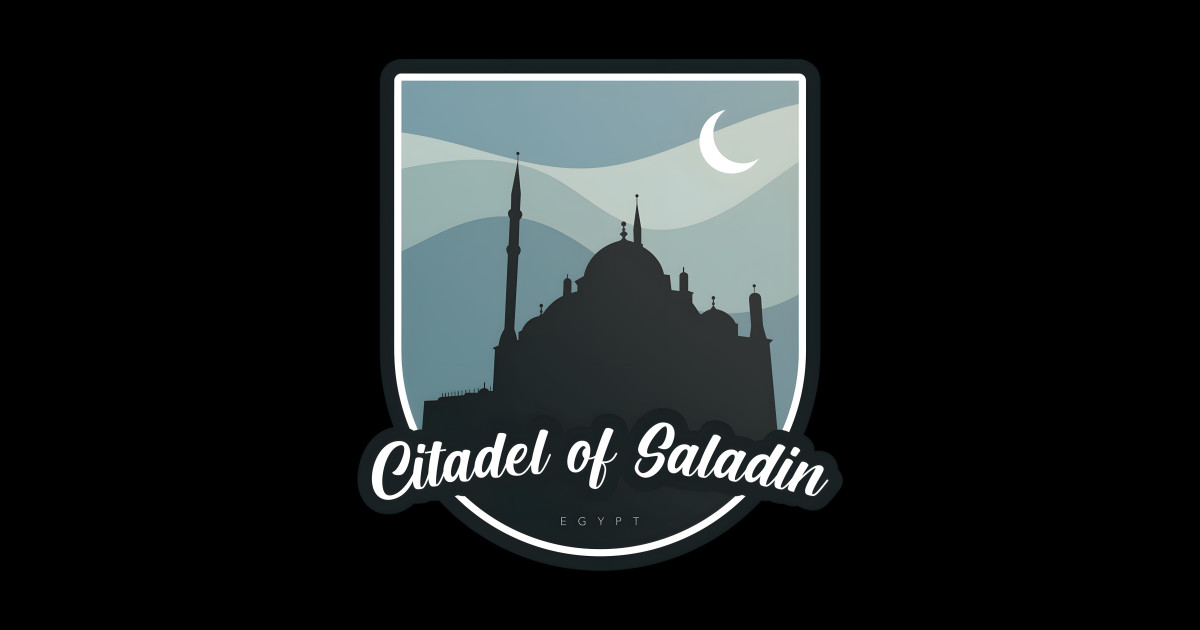 Citadel of Saladin Egypt - Citadel Of Cairo - Sticker | TeePublic