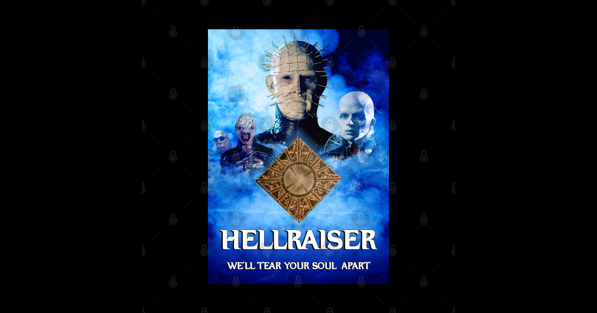 Hellraiser - We'll Tear Your Soul Apart - Hellraiser - Sticker | TeePublic