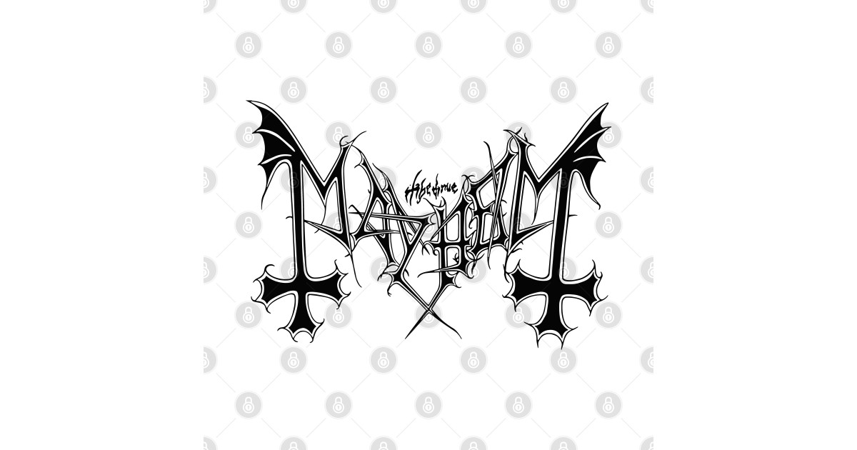 The True Mayhem Band New logo - The True Mayhem Badn - T-Shirt | TeePublic