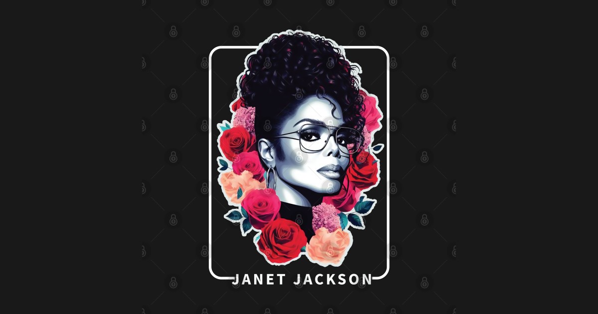 Janet Jackson // Fan Design - Janet Jackson - T-Shirt | TeePublic