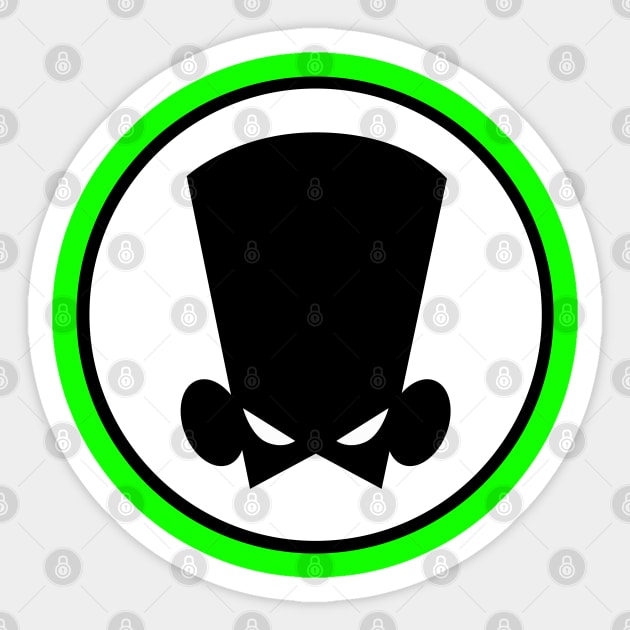 Fanboy and Chum Chum Logo - Fanboy And Chum Chum - Sticker | TeePublic