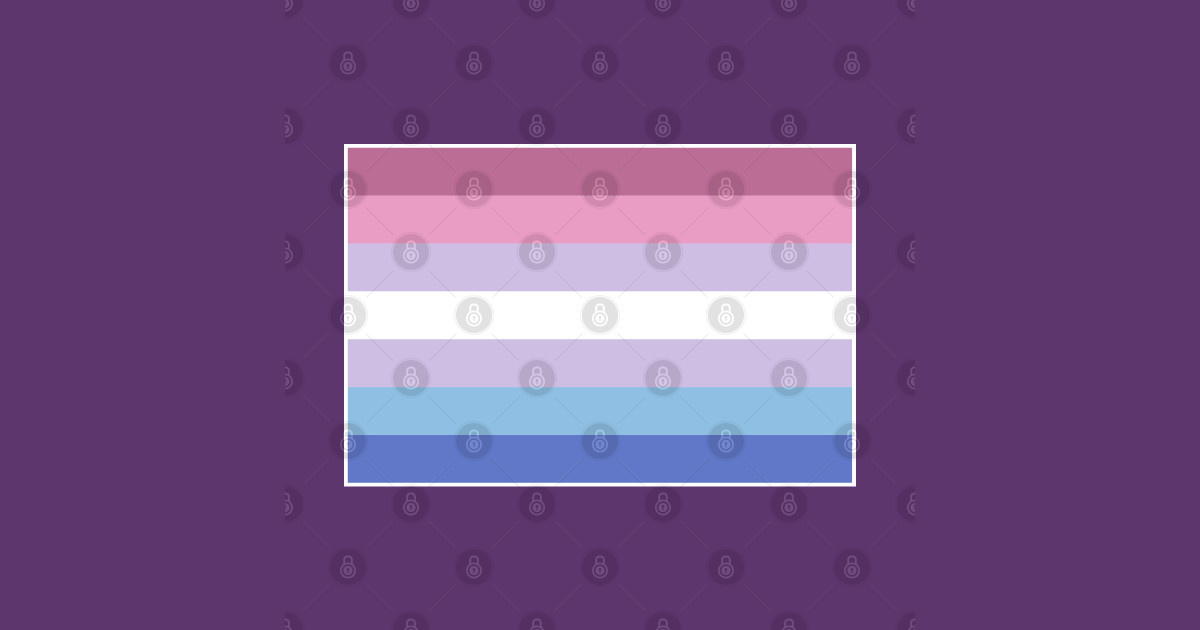 Bigender Flag - Bigender - Posters and Art Prints | TeePublic