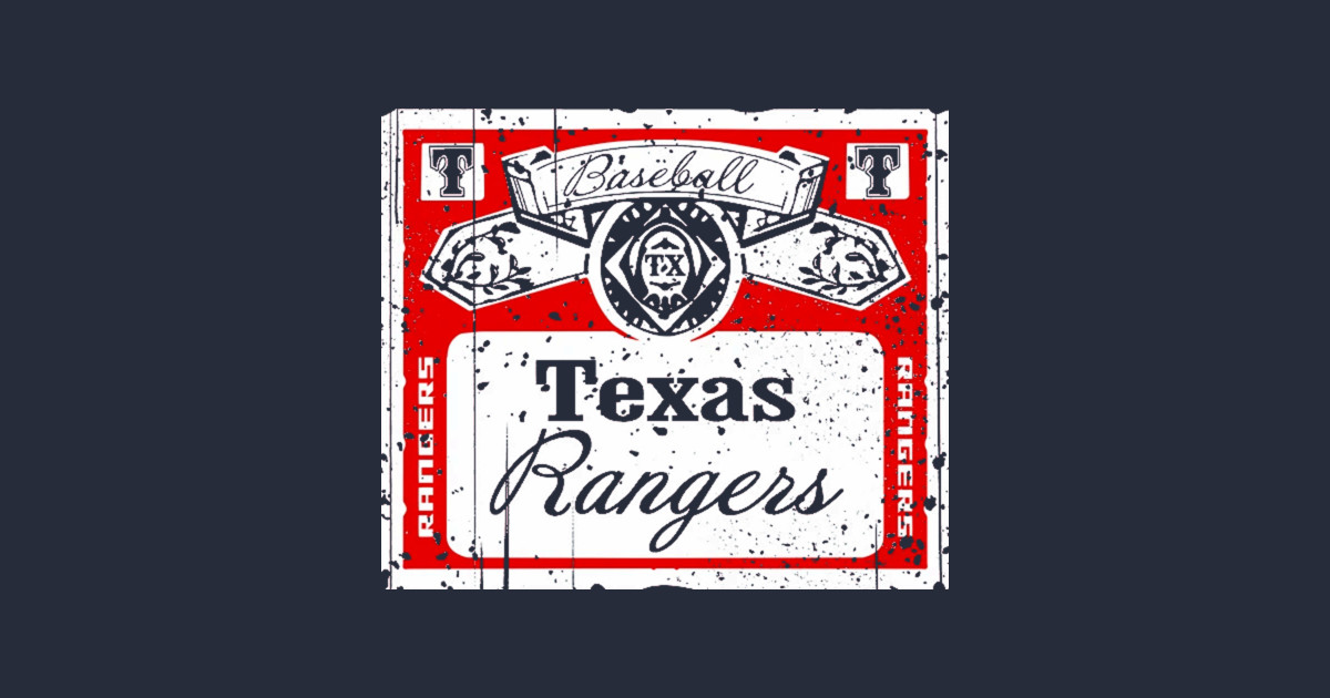 FRONT & BACK Print Vintage Rangers Beer - Rangers - T-Shirt | TeePublic