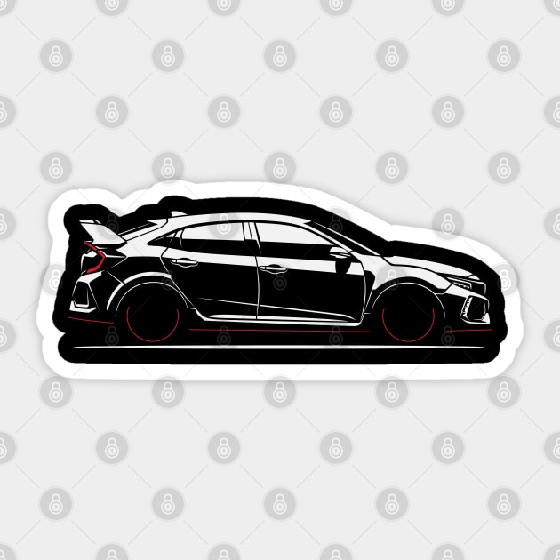 Civic Type R - Civic - Sticker | TeePublic