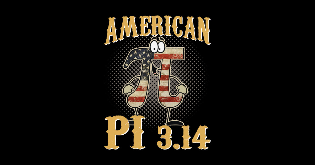 American Pi Day, Math Teacher, Funny Math Lovers - Pi Day - Sticker ...
