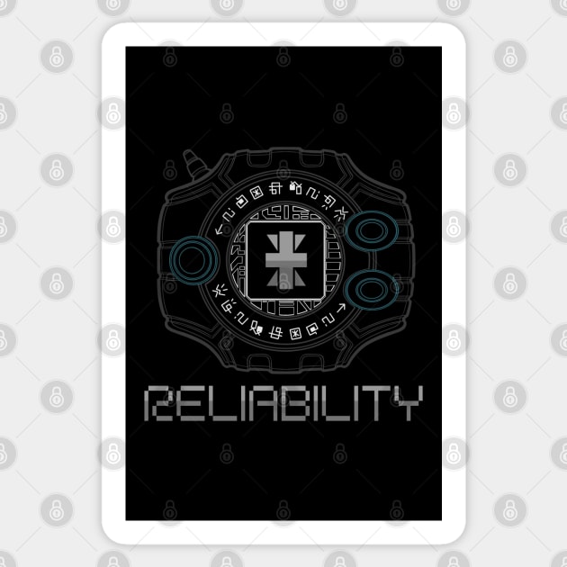 Reliability - Reliability - Sticker | TeePublic