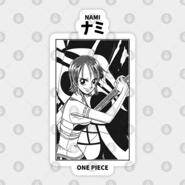 Nami One Piece - One Piece - Sticker | TeePublic