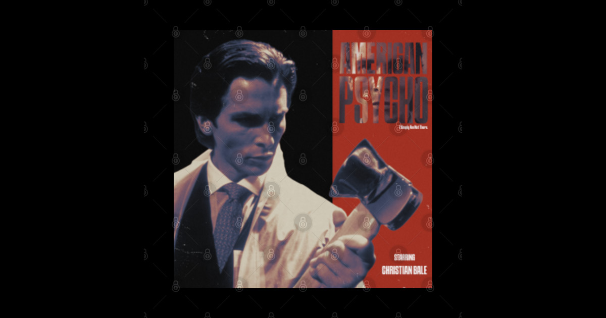American Psycho - American Psycho - Sticker | TeePublic